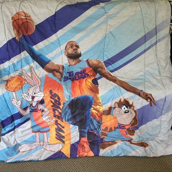 Warner Bros. | Bedding | Space Jam A New Legacy Lebron James Reversible ...